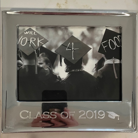 Mariposa | Accents | Mariposa Silver Class Of 29 Photo Frame Holds 4x6 ...